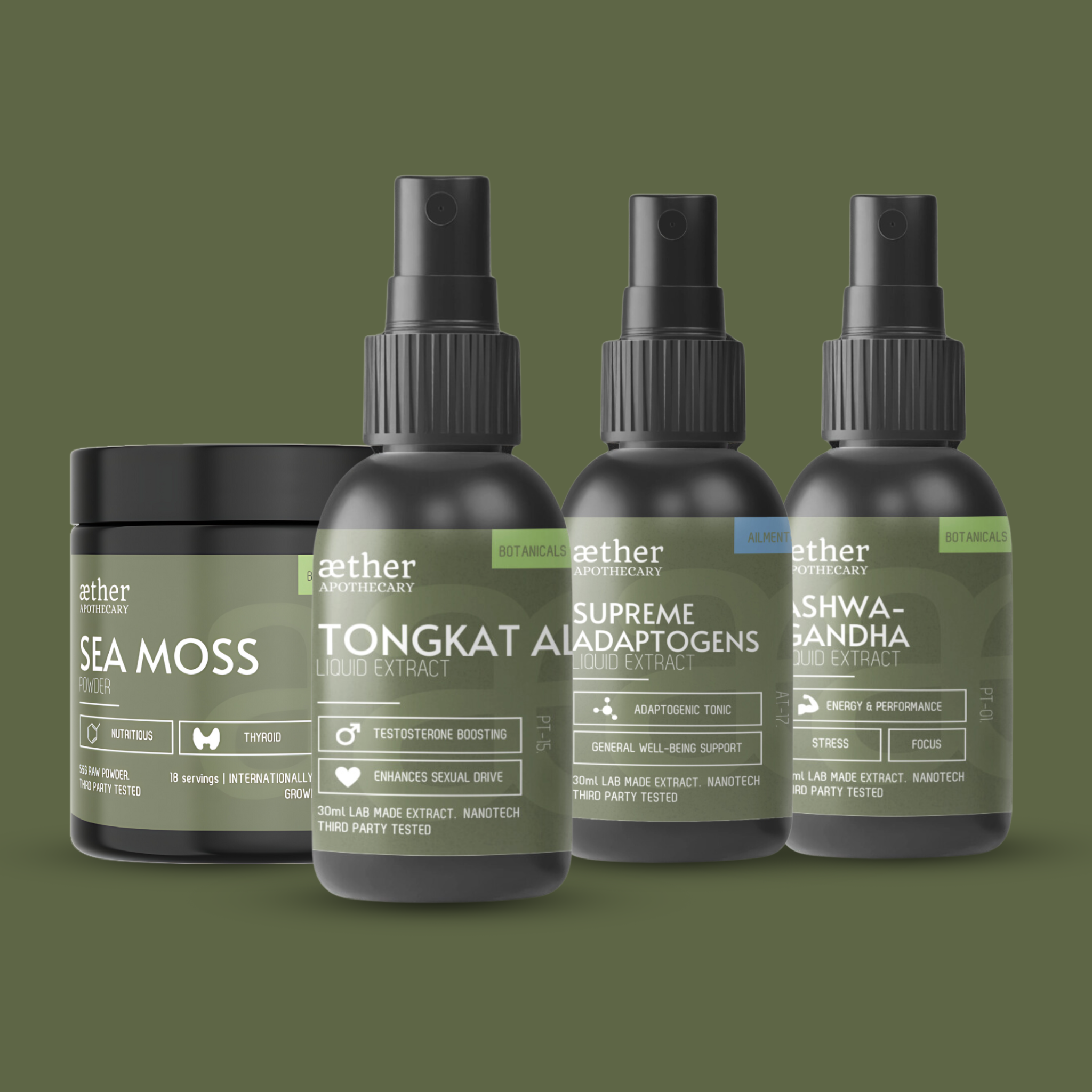 Peak Performance Pack – aetherapothecary